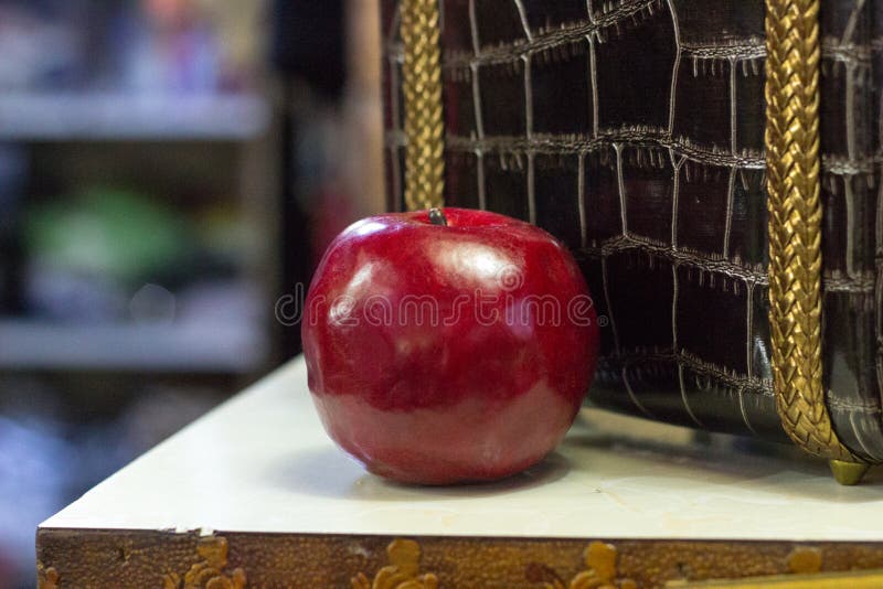 Magic Apple from a Tale, Fake Apple Stock Image - Image of fantasy ...