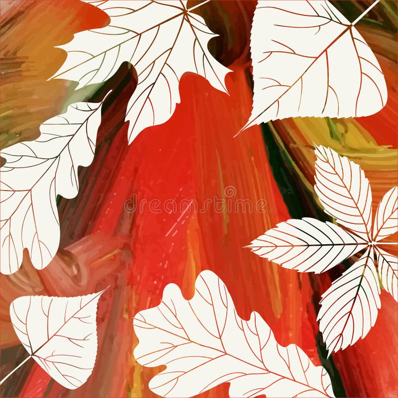 Magic Autumn Background stock vector. Illustration of autumn - 46199733