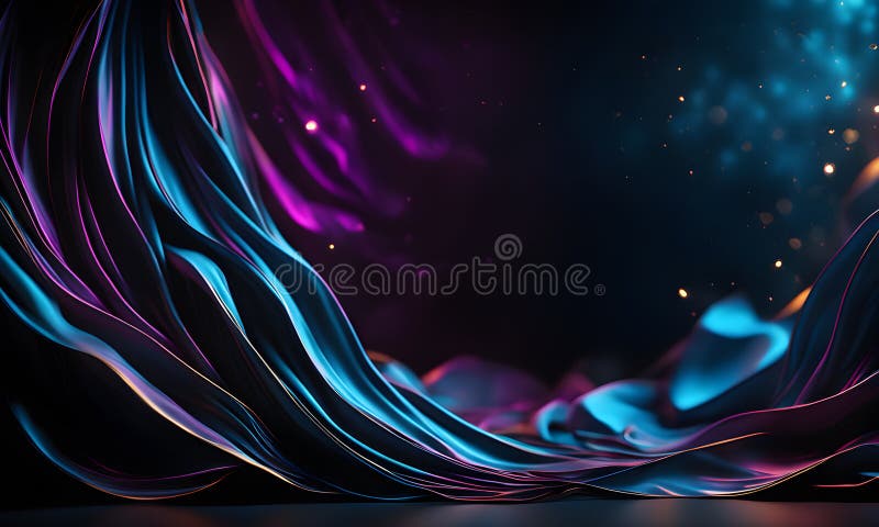 Magic Backdrop Background Beautiful Colorful Neon Artwork Design - Ai ...