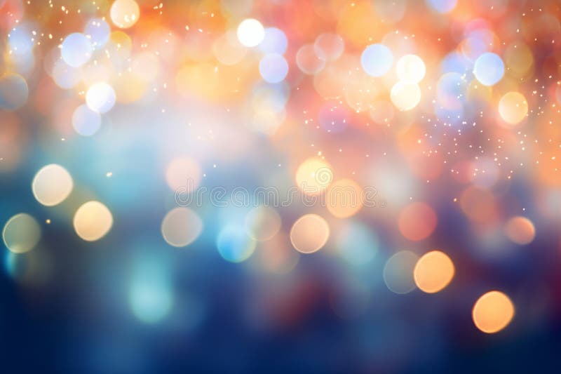 Magic Background with Colorful Bokeh. Background of Abstract Glitter ...