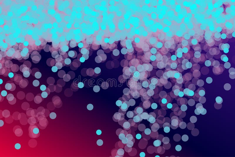 Magic Background of Sparkling Particles with Purple Gradient Glow Stock ...