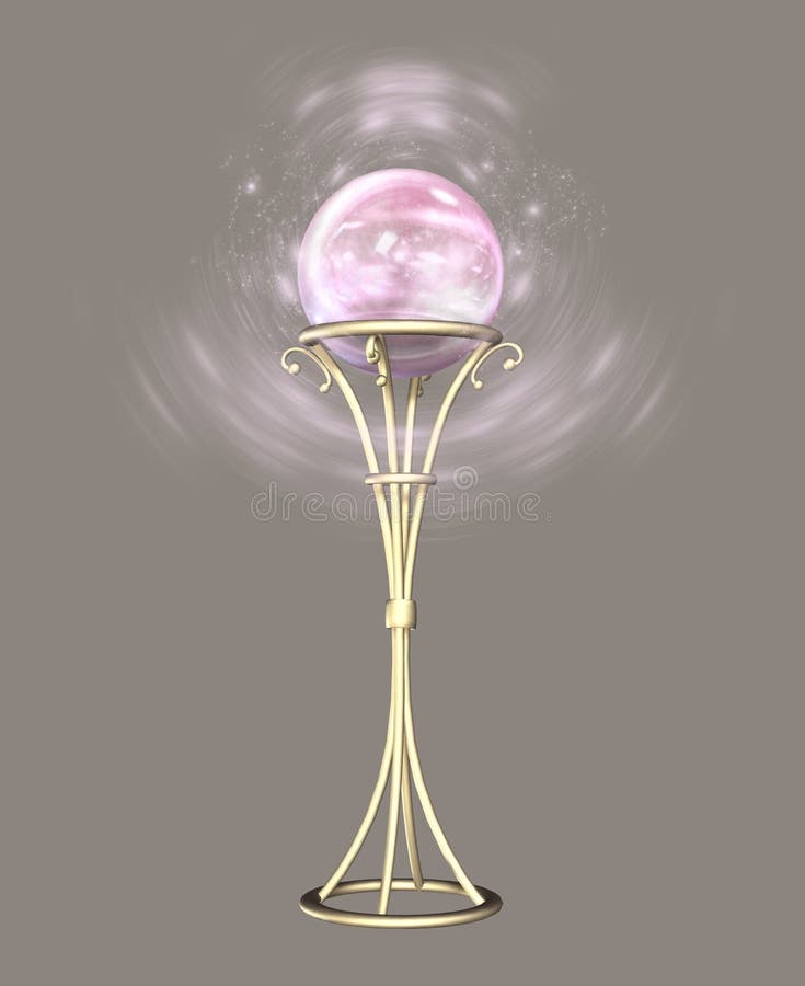 Magic Ball stock illustration. Illustration of digital - 6650641
