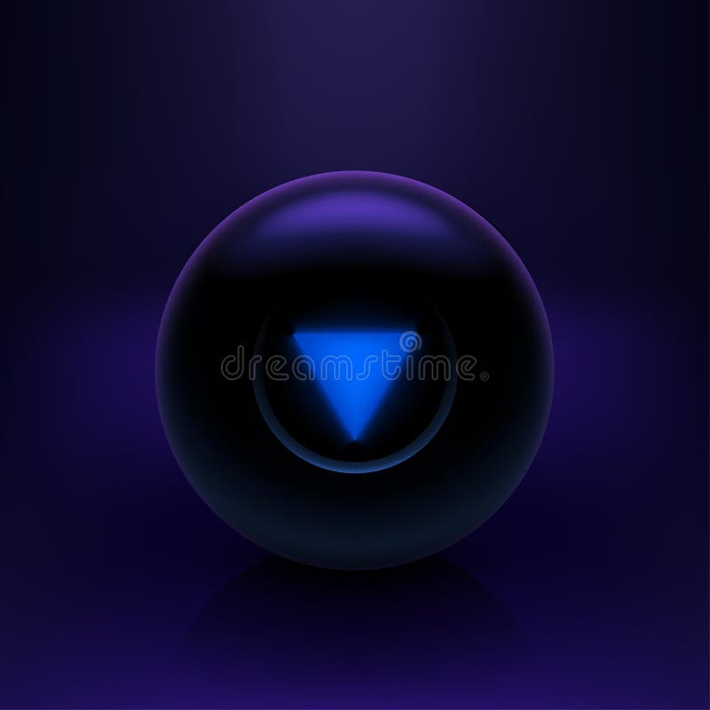 Magic Eight Ball Stock Illustrations – 441 Magic Eight Ball Stock ...