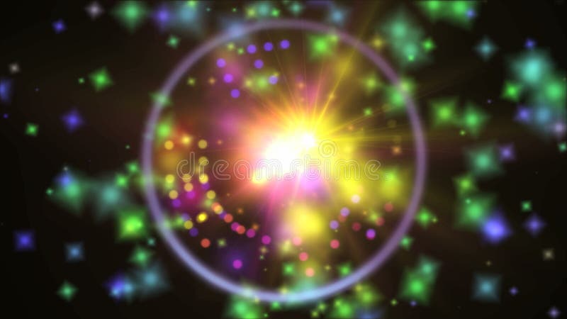 Magic Ball Particle Light 4k Stock Footage - Video of blue, neon: 197577828