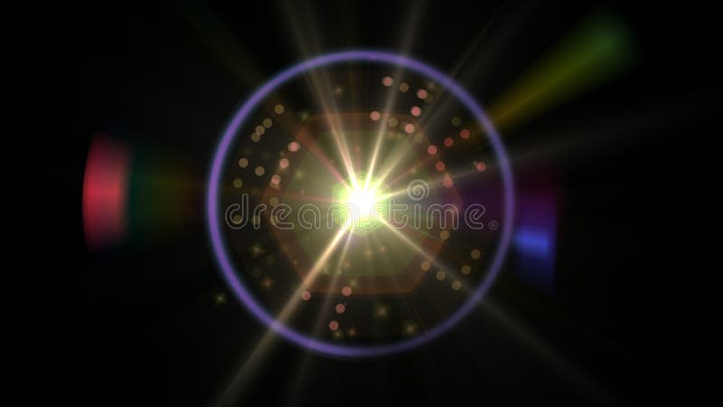 Magic Ball Particle Space Light Stock Illustration - Illustration of ...