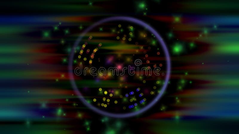 Magic Ball Particle Space Light Stock Illustration - Illustration of ...