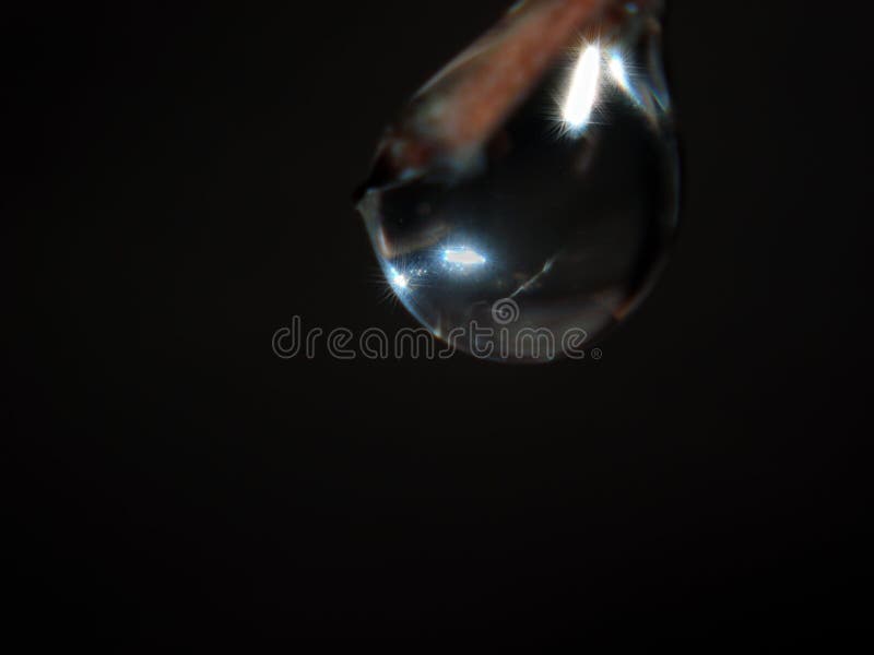 Magic ball from water drop stock photo. Image of bright - 84589476