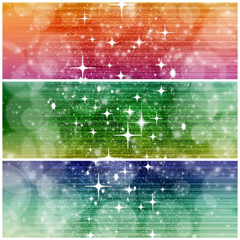 Magic banners stock illustration. Illustration of backgrounded - 43967294