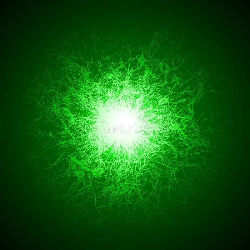 Magic Beam Effect with Lines Stock Vector - Illustration of energy ...