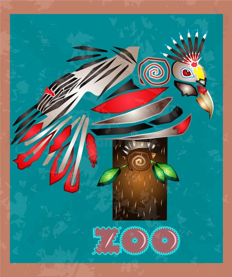 Magic bird stock vector. Illustration of bird, body, paws - 40084363