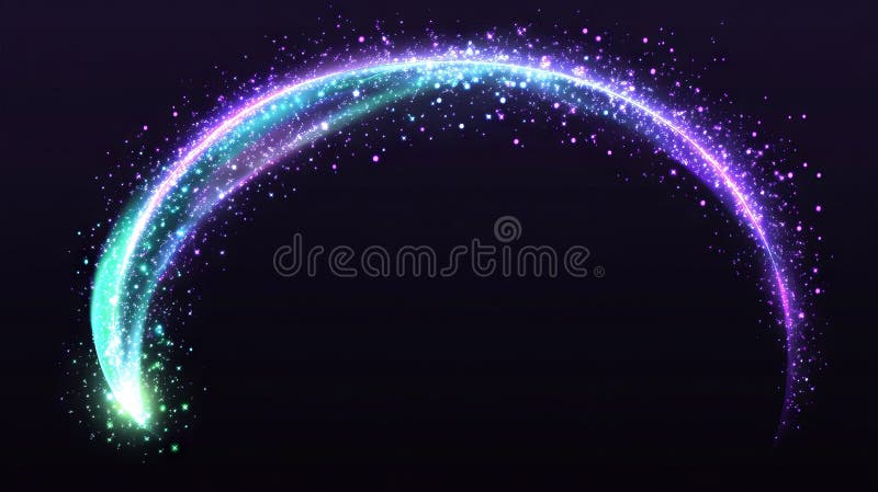 In a Magic Blast Game, a VFX Light Effect Cartoon Shows a Magician ...