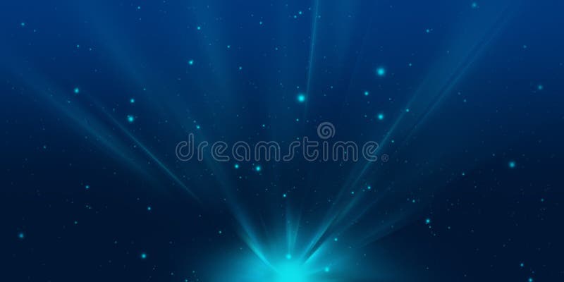 Magic Blue Background Particle Effect, Simple Background Motion Graphic ...