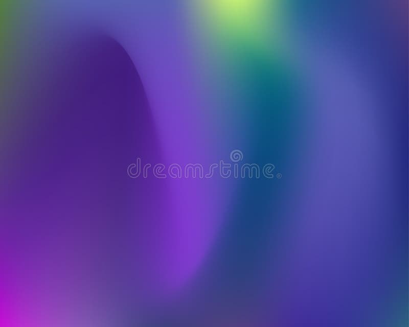 Magic Blue Neon Light Gradient Stock Vector - Illustration of liquid ...