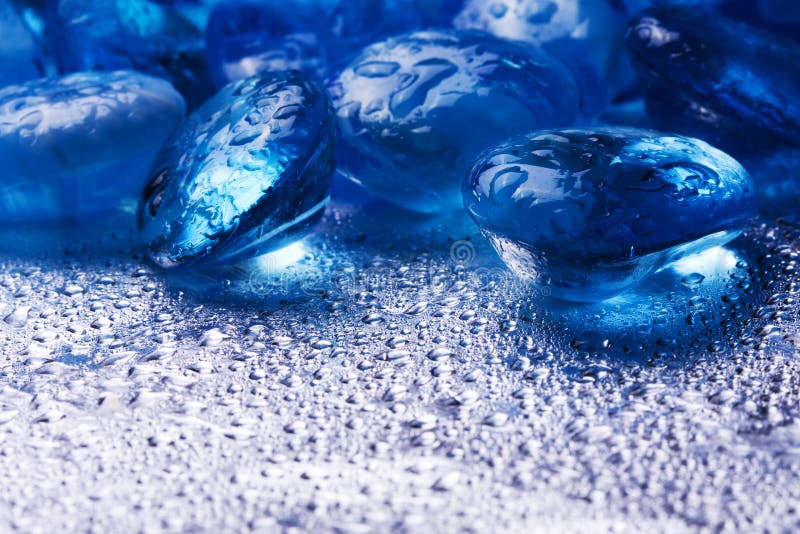 Magic blue stone stock photo. Image of natural, fresh - 8055344