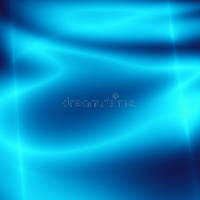 Magic Blue Water Art Ocean Wallpaper Stock Illustration - Illustration ...