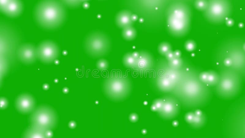 Magic Bokeh Particles Motion Graphics with Green Screen Background ...