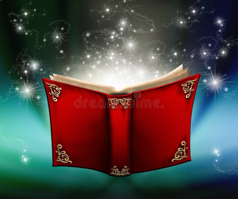 Book Cover Magic Sketch Stock Illustrations – 696 Book Cover Magic ...