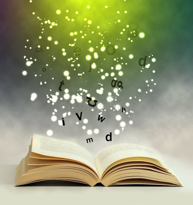 Magic book stock image. Image of learn, mystery, magical - 38198233