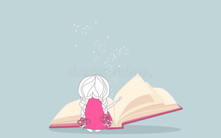 Girl Magic Book Stock Illustrations – 11,675 Girl Magic Book Stock ...