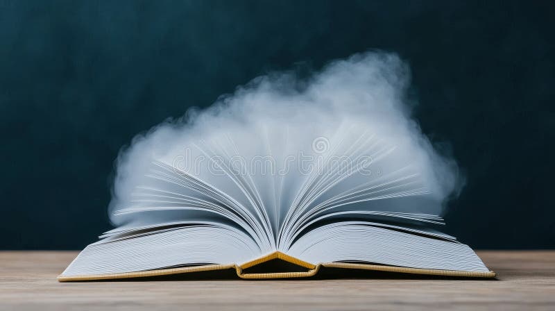 A Magic Book Opens Releasing a Mist Symbolizing the Connection between ...