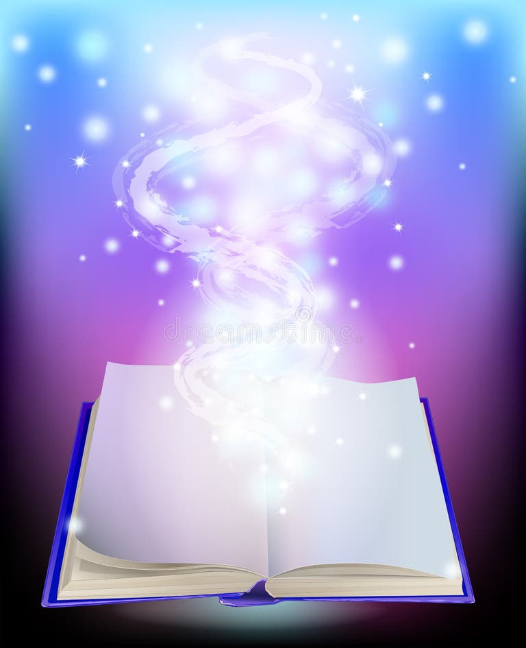 Glowing Blank Magic Book Stock Illustrations – 582 Glowing Blank Magic ...