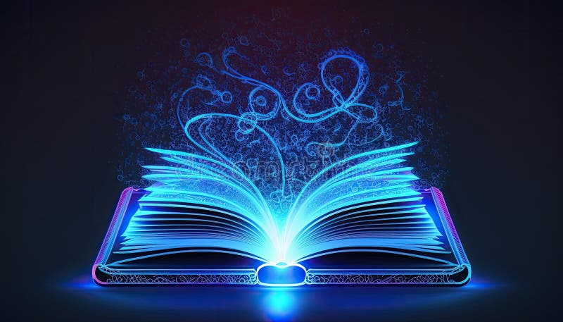Magic Book Reading for Study New Skills Development of Imagination ...