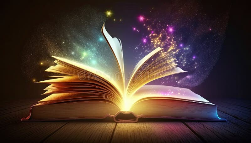 Magic Book Reading for Study New Skills Development of Imagination ...