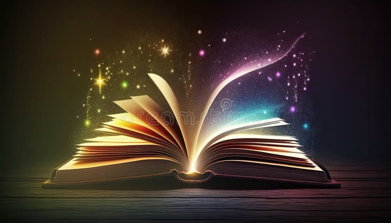 Magic Book Reading for Study New Skills Development of Imagination ...