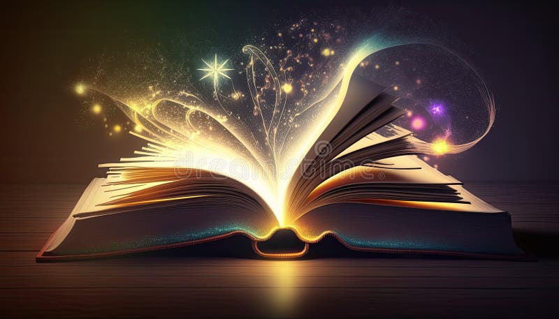 Magic Book Reading for Study New Skills Development of Imagination ...