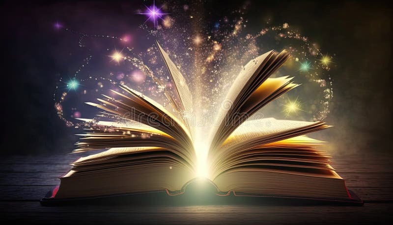 Magic Book Reading for Study New Skills Development of Imagination ...