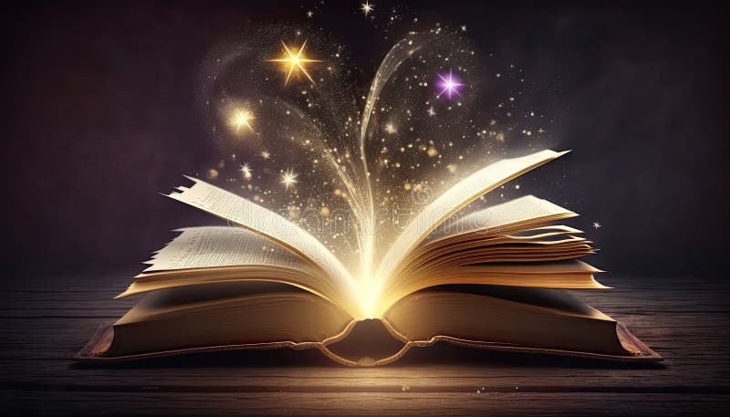 Magic Book Reading for Study New Skills Development of Imagination ...