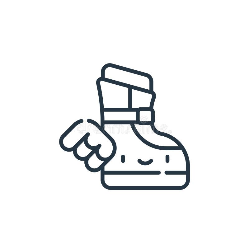 Magic boot stock vector. Illustration of grass, circles - 8187568