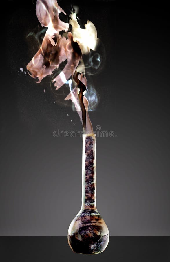 Magic Bottle - Naturlana Medicine Stock Image - Image of nature, bach ...