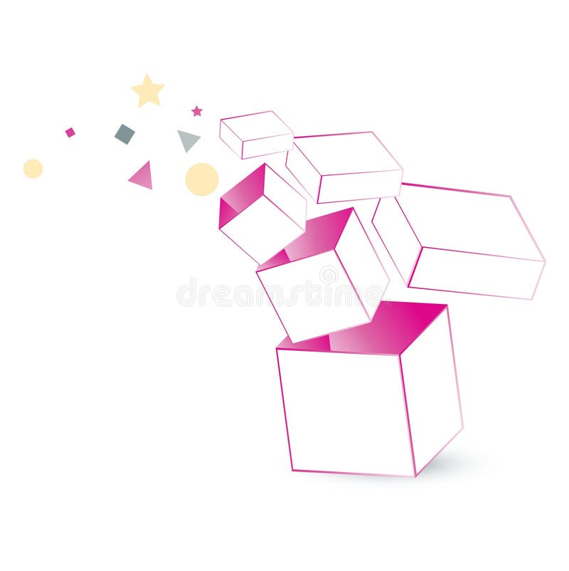 Magic Surprise Box Stock Illustrations – 8,199 Magic Surprise Box Stock ...