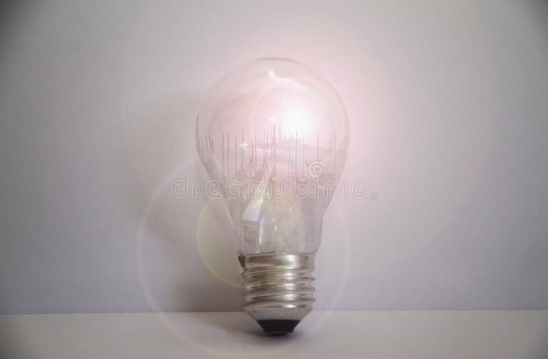 The Magic Bulb. from the Light Bulb Comes Light Stock Image - Image of ...