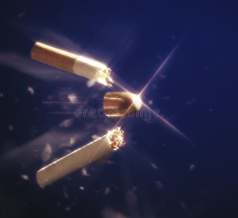 Smoking bullet casing stock image. Image of fume, golden - 23153025