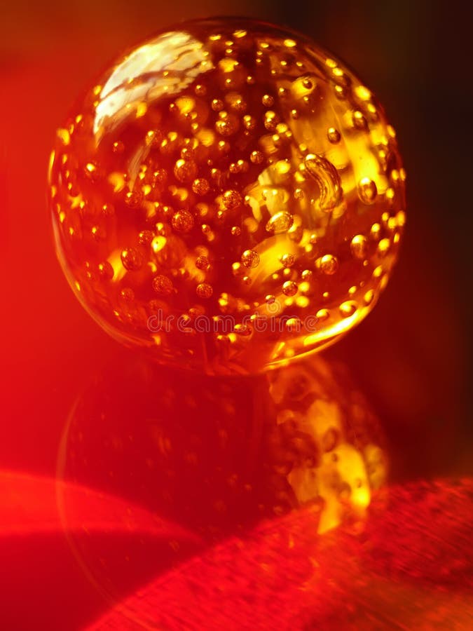 Magic Burning Crystal Sphere Stock Photo - Image of burn, crystal: 18381158