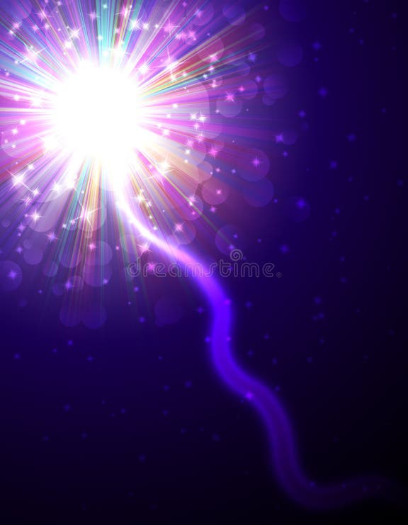 Magic burst stock illustration. Illustration of yellow - 14262817