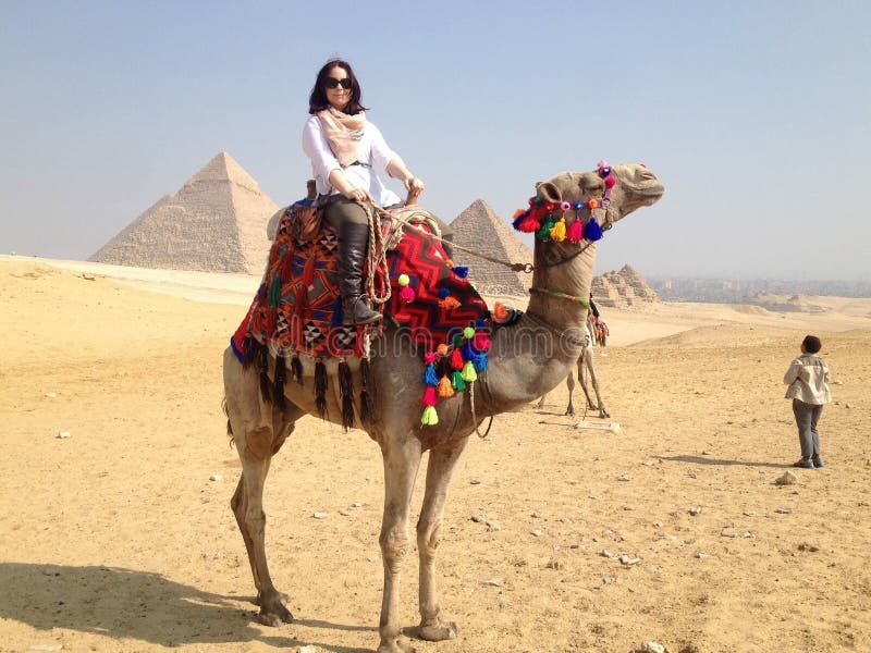 Magic Camel Ride in the Desert Editorial Stock Image - Image of ancient ...