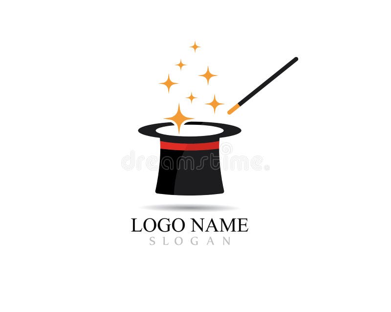 Magic Cap Logo Concept,vector Illustration Stock Vector - Illustration ...