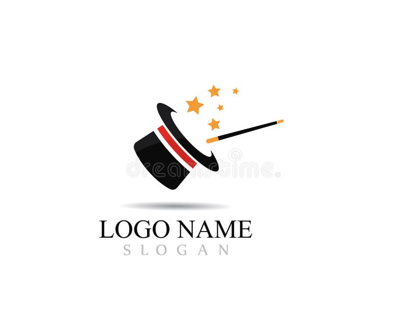 Magic Cap Logo Concept,vector Illustration Stock Vector - Illustration ...