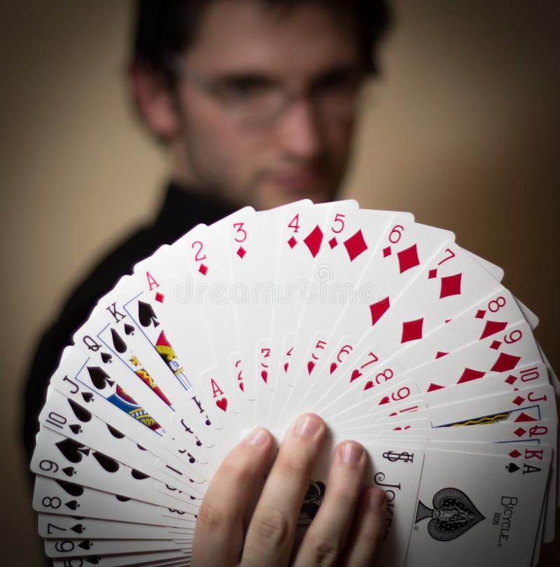 Magic Card stock image. Image of trick, magician, illusion - 25983763
