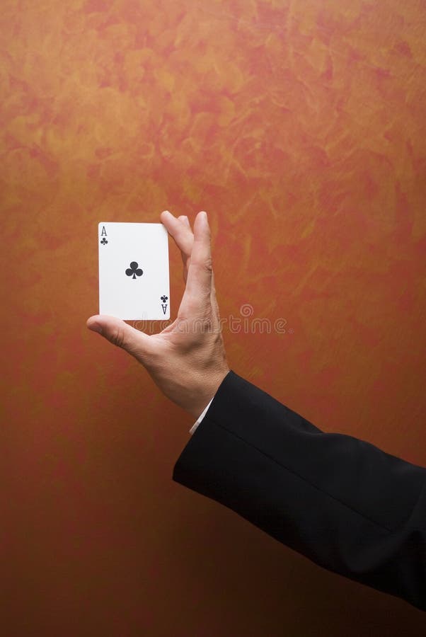 Magic card trick stock image. Image of performing, bizarre - 21345515