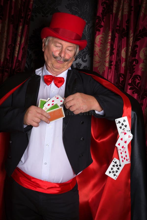 Magic card tricks stock photo. Image of conjurer, person - 199283710