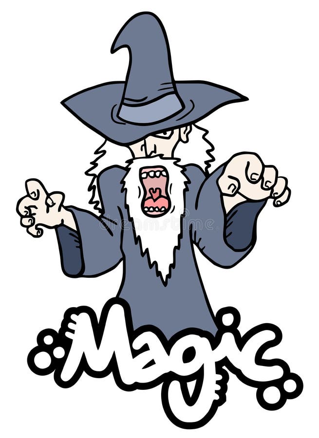 Magic cartoon stock vector. Illustration of star, drawing - 30367861