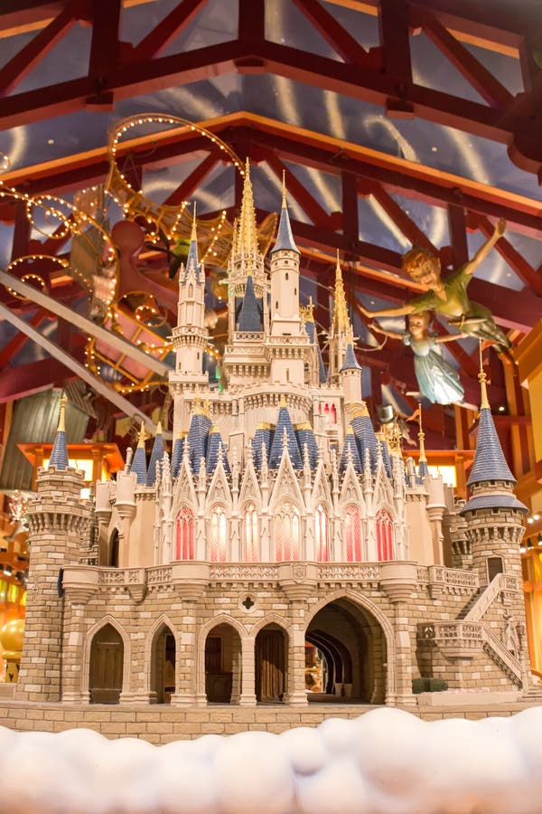 Magic Castle and Peter Pan editorial stock photo. Image of children ...