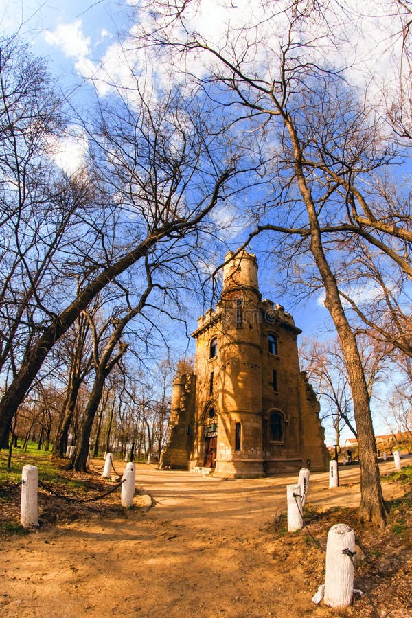Magic castle stock image. Image of natural, ruin, europe - 53616037