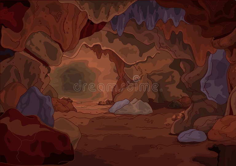 Magic Cave stock vector. Illustration of clipart, cartoons - 75168485