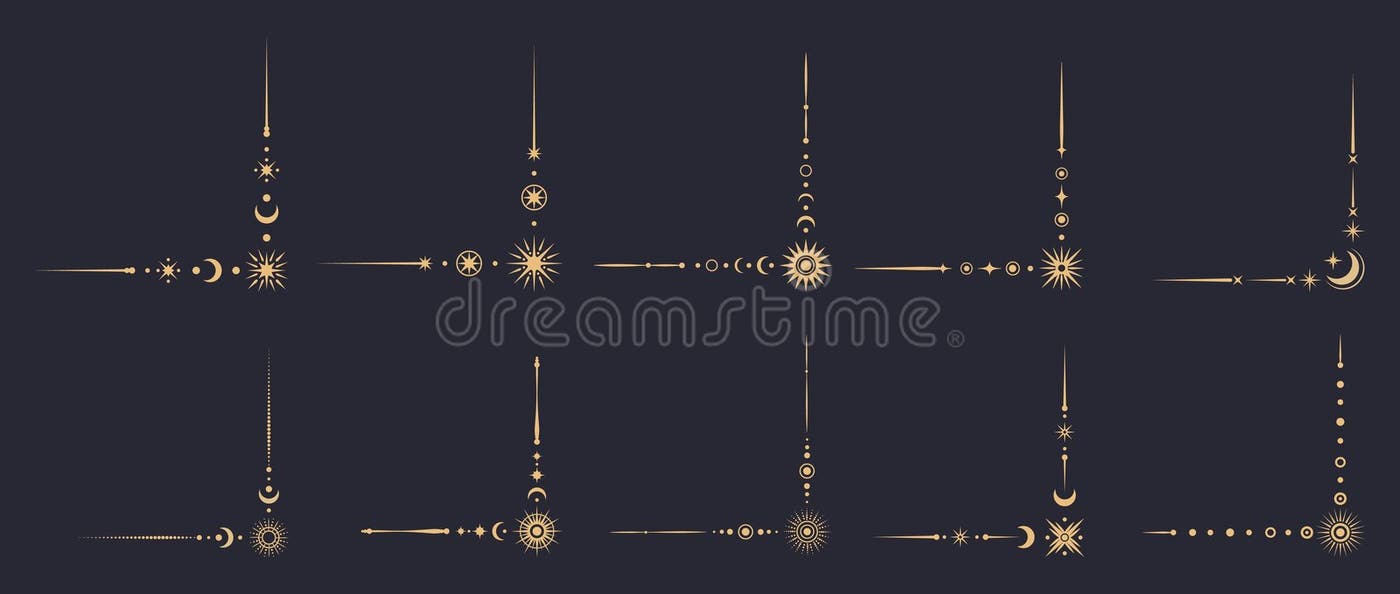 Decorative Golden Angles Stock Illustrations – 312 Decorative Golden ...