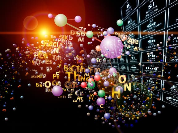 Chemical Elements Collage Stock Illustrations – 698 Chemical Elements ...